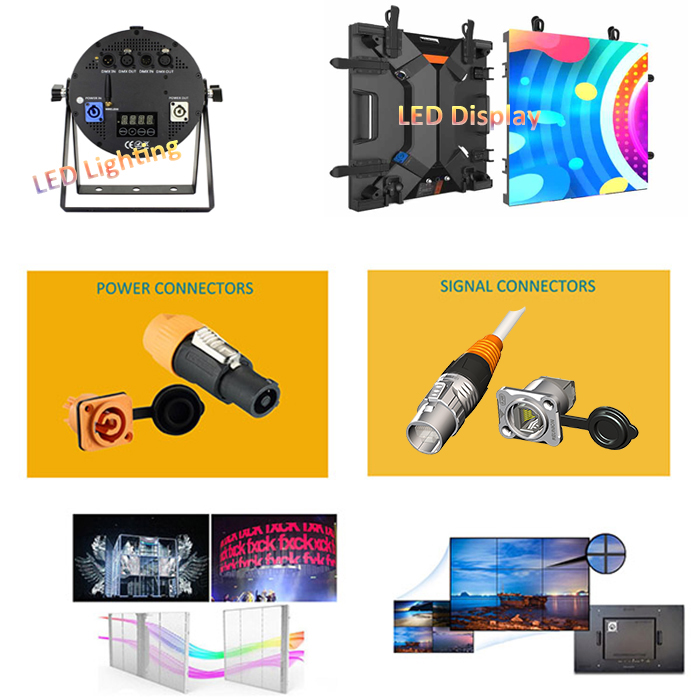 High Quality Male Female 3Pins Power Connectors - SHENZHEN REUNION ...